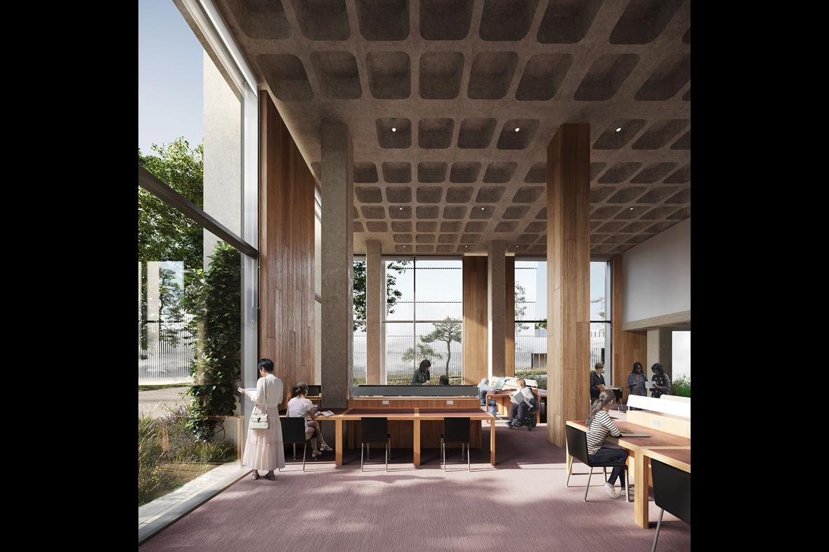 RSHP reveals revised plans for British Library extension as schedule ...